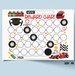 Race Car Reward Chart for Kids for Kids, Simple Kids Reward Chart ...