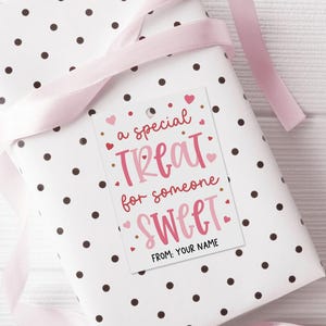 Printable Special Treat for Someone Sweet Valentine's Day Tag, Sweet ...