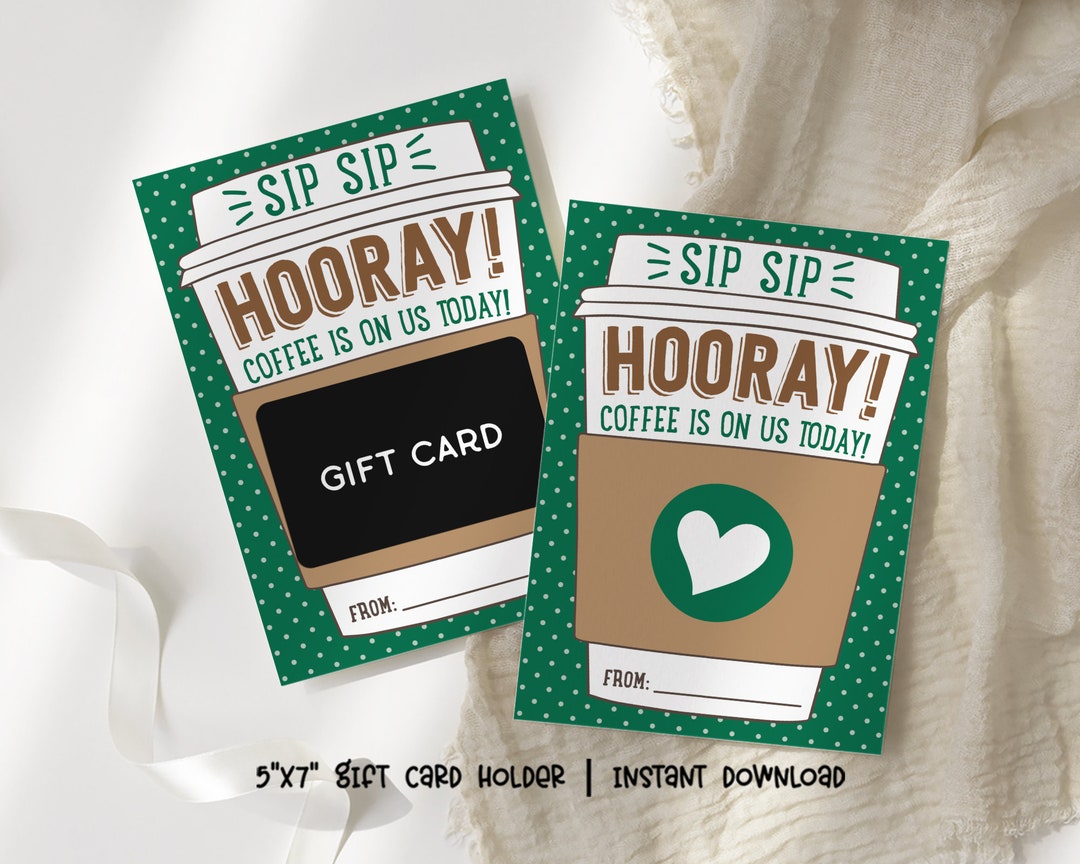 Printable Sip Sip Hooray It's the First Day, Back to School Coffee ...