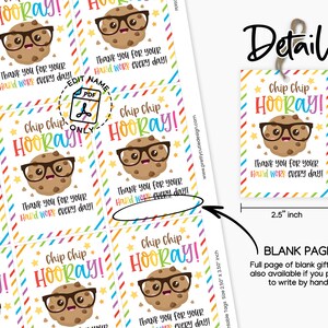 Teacher Appreciation Week Printable Gift Tags, Teacher Appreciation Tag ...