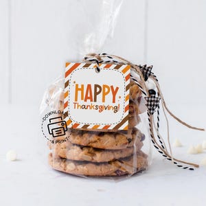 Thanksgiving Gift Tags Printable: Teacher Appreciation, Party Favors ...