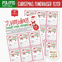 Candy Cane Gram Tags (digital Download) - Etsy