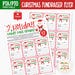 Candy Cane Gram Tags (digital Download) - Etsy