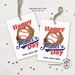 Teacher Thanksgiving Gift Tags, Fall Caramel Apple Tag, Teacher ...