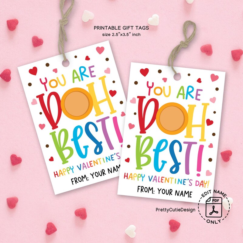 Play Doh Valentine - Etsy