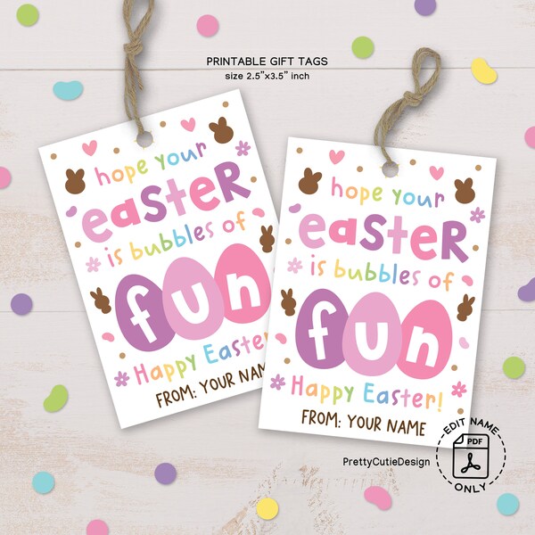 Easter Tags - Etsy