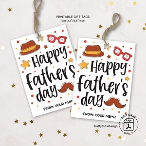 Happy Fathers Day, Fathers Day Tags Printables, Fathers Day Gifts ...