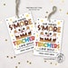 S'more Teacher Appreciation Gift Tag Printable (2.5”x3.5”) (PDF) - Etsy