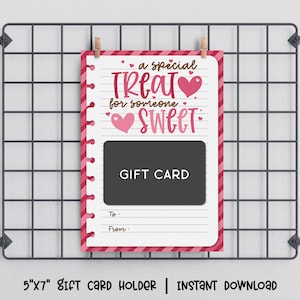 A Special Treat for Someone Sweet, Valentines Day Teacher Greeting Card ...