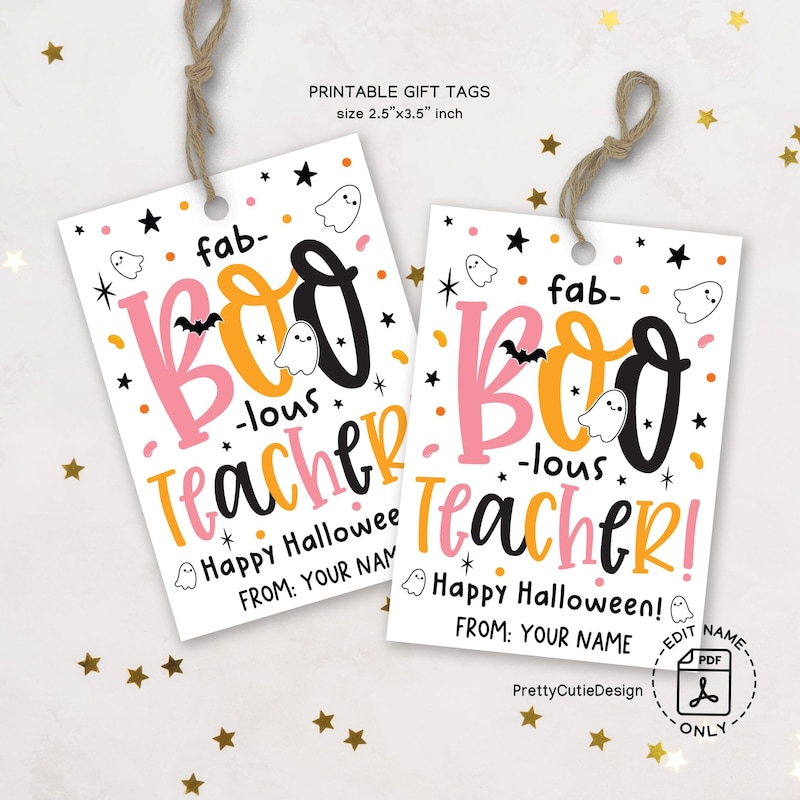 Boo Basket With Personalized Card - Etsy