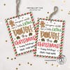 Editable Won-doh-ful Christmas Gift Tag, Dough-lightful Tag, Wondohful ...