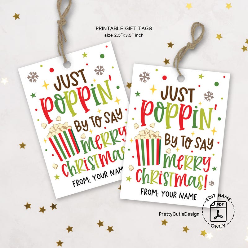 Christmas Popcorn - Etsy