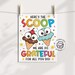 Appreciation Sign Printable, Here's the Scoop Ice Cream Bar Sign ...