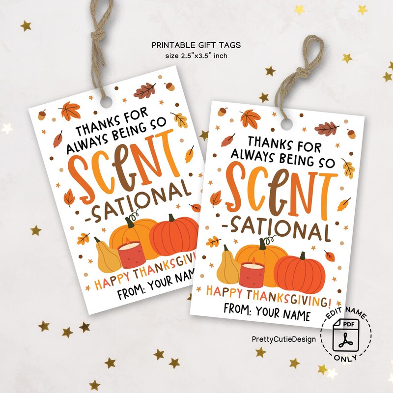Thanksgiving Tags - Etsy