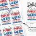 Happy Public Service Recognition Week Gift Tags Printable, Cookie Thank ...