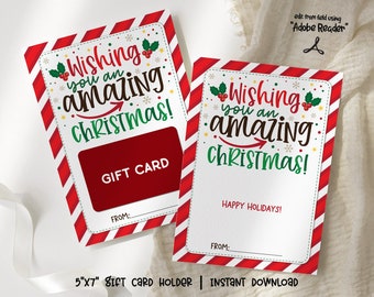 Thank You for Being an Amazing Teacher Christmas Amazon Gift | Etsy