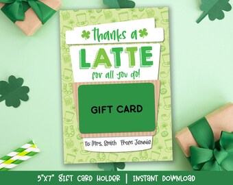 Thanks a Lotto for All That You Do St. Patrick's Day | Etsy