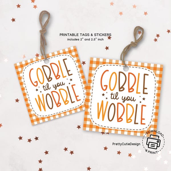 Gobble Til You Wobble - Etsy