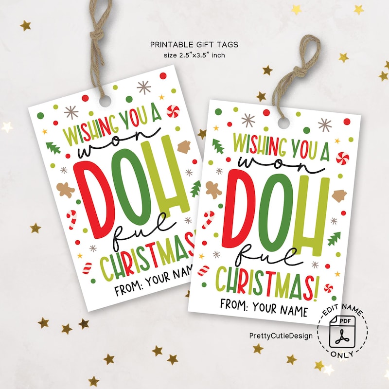 Class Treat Tag Christmas - Etsy