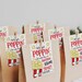 Popcorn Back to School Gift Tag Printable: Teacher Student Treat (PDF ...