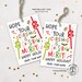 Christmas Gift Tags, Ex-straw Merry Printable, Spiral Drink Labels ...