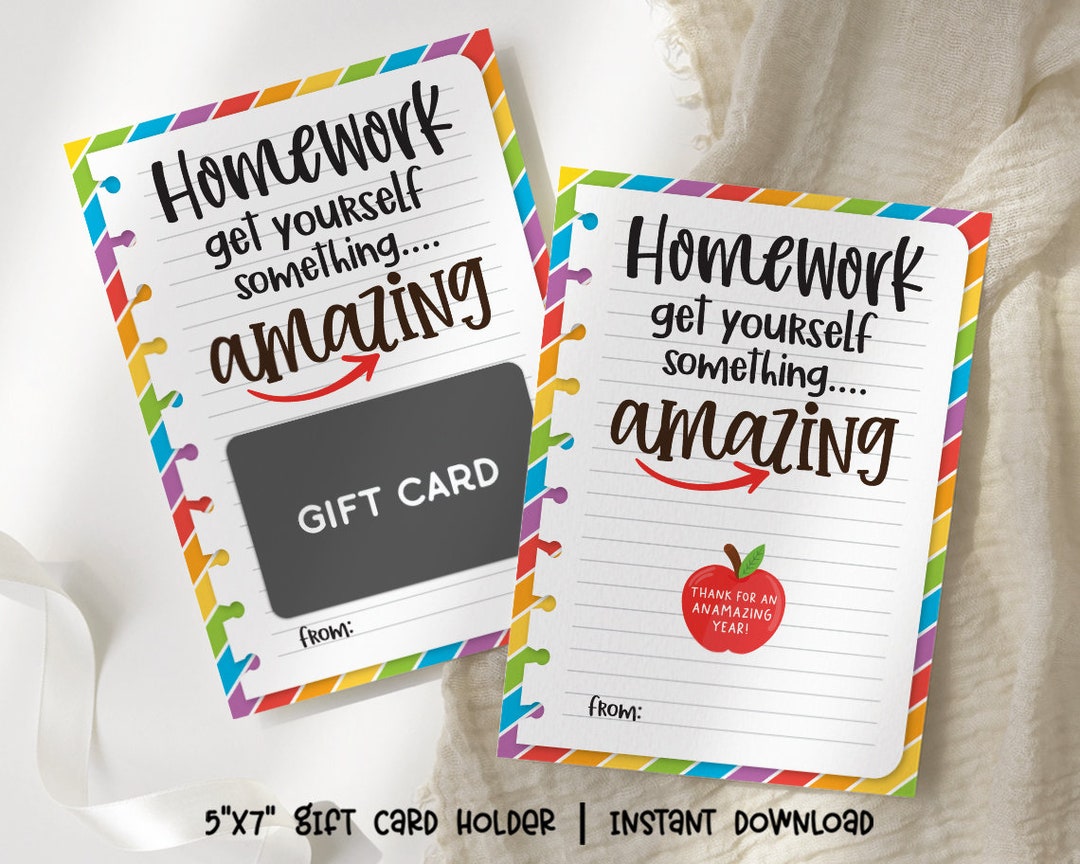 Homework Get Yourself Something Amazing, Happy Teacher Appreciation ...