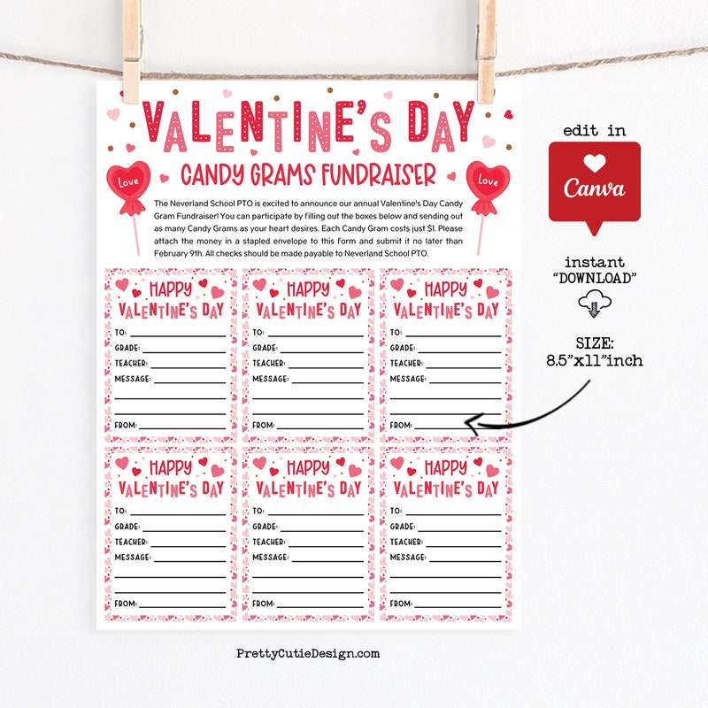 Valentine Gram - Etsy