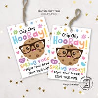 Hope You Have A Colorful Spring Break Tags, Classroom Gift Tag, Crayons ...
