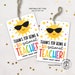 Summer Teacher Gift Tag, End of Year Teacher Gift Tag, Summer Teacher ...