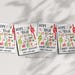 Christmas Gift Tags, Ex-straw Merry Printable, Spiral Drink Labels ...