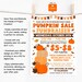 Pumpkin Fundraiser Flyer Template: Editable Fall Event Poster (canva ...