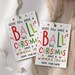 Christmas Gift Tags, Funny Holiday Printable, Have A Ball Present ...