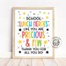 School Lunch Hero Day Sign Printable, Precious and Few Lunch Staff ...