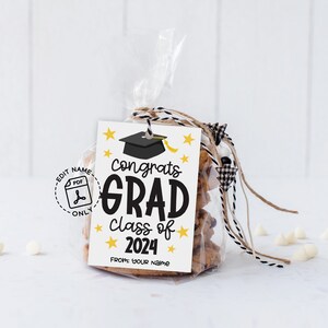 Class of 2024 Gifts, Congrats Grad Graduation Gift Tags, Graduation ...
