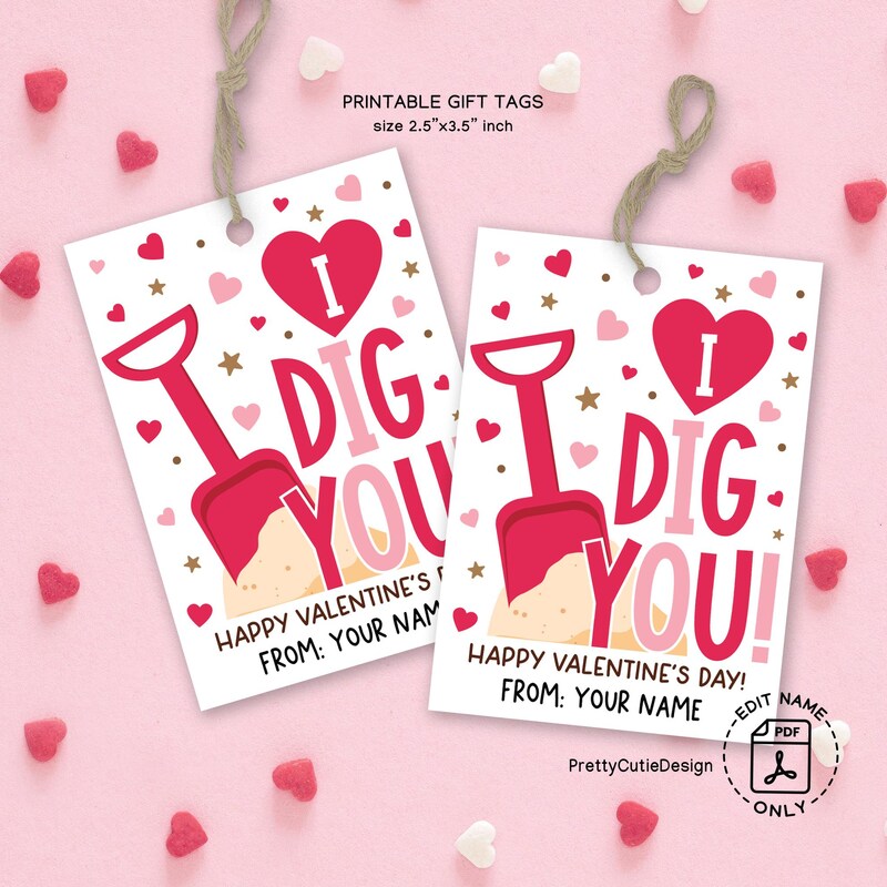 I Dig You Valentine - Etsy