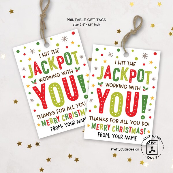 I Hit the Jackpot With You Printable - Etsy