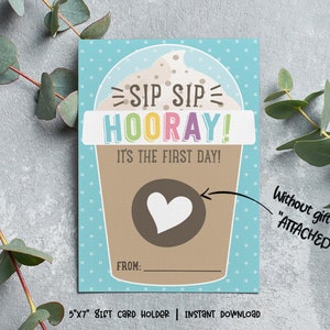 Sip Sip Hooray It's the First Day Back to School Coffee - Etsy