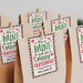 Christmas Candy Gift Tag Printable, Mint to Wish You A Merry Christmas ...