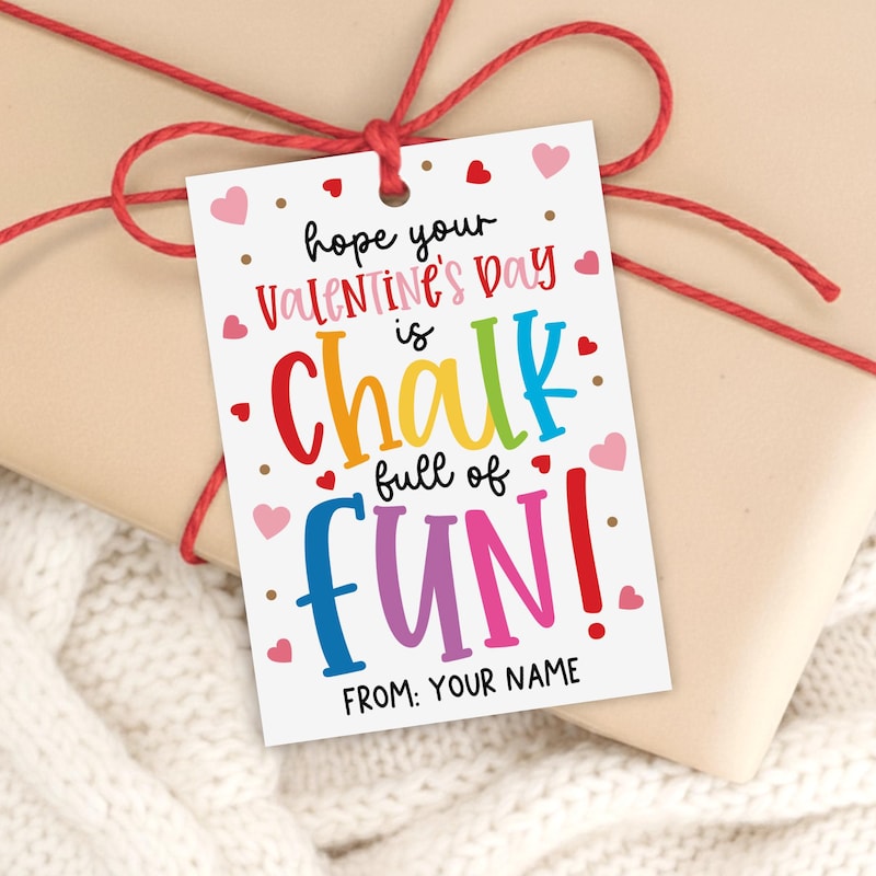 Valentine Stickers Chalk - Etsy