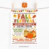 New! Editable Fall Harvest Festival Flyer Template #2 | Unique School ...