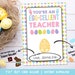 You're an Egg-cellent Teacher, Pastel Color Easter Coffee Gift Card ...