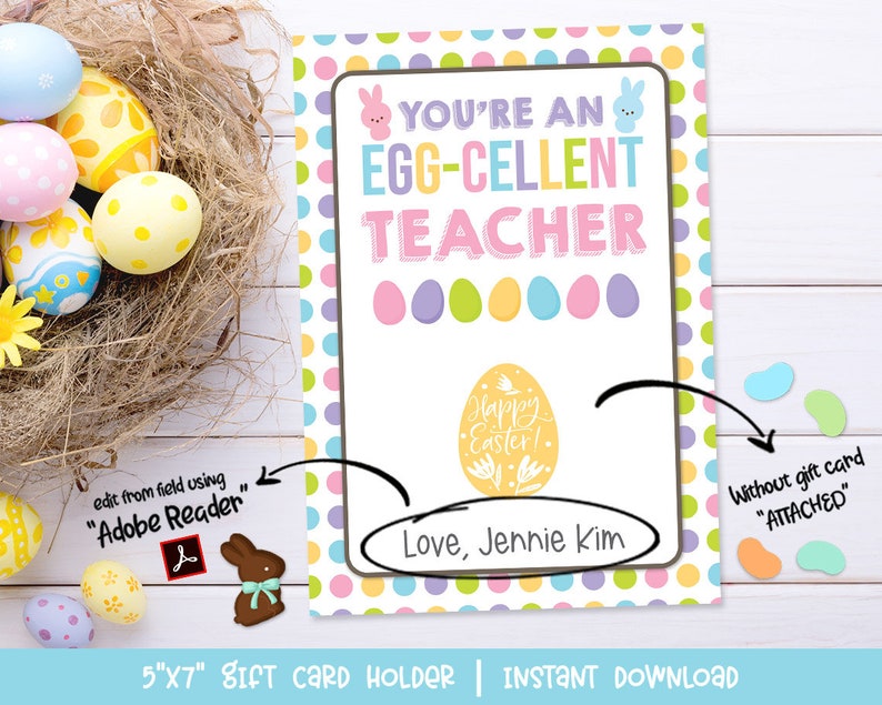 You're an Egg-cellent Teacher Pastel Color Easter Coffee - Etsy