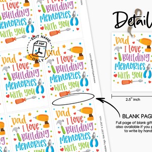 Fathers Day Tag Printable, Happy Fathers Day Gifts, Fathers Day Cards ...