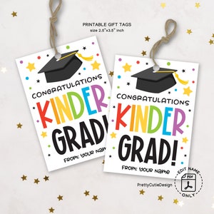 End of School Tag, Kindergarten Graduation Gifts, Last Day of ...