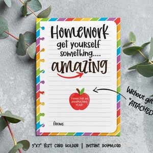 Homework Get Yourself Something Amazing, Happy Teacher Appreciation ...