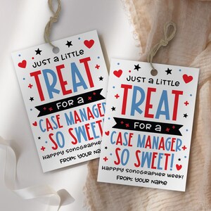 Printable Case Management Week Gift Tags, Happy Case Management Week ...