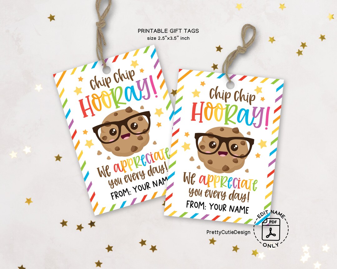 Teacher Appreciation Tag, Teacher Appreciation Week Printable Gift Tags ...