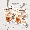 INSTANT DOWNLOAD Have A Popping Thanksgiving Square Gift Tags 2.5x2.5 ...