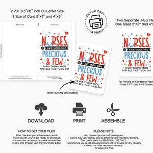 Nurse Appreciation Card, Happy Nurses Week Card Printable, Nurse ...