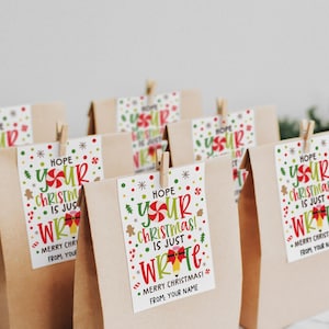 School Supplies Christmas Gift Tags Printable, Hope Your Christmas is ...